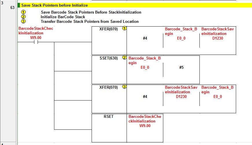 FIFO/LIFO Stack Structure and pointers. - Omron - MrPLC.com